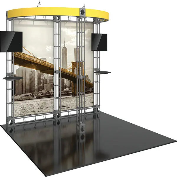 Orbus Clio 10 x 10 Truss Display | Orbus Tradeshow Truss Displays – Orbus Displays