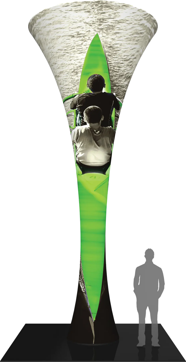 FORMULATE FUNNEL 01 TENSION FABRIC STRUCTURE – Orbus Displays