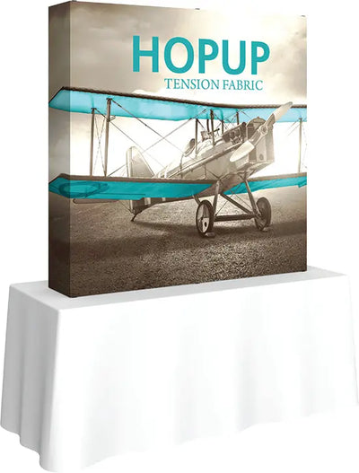 Orbus Hop Up Straight Full Fabric 6’ Tabletop Display – Orbus Displays