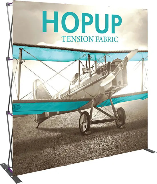 8' Wide Hop Up Display Replacement Fabric Graphics | Orbus Displays