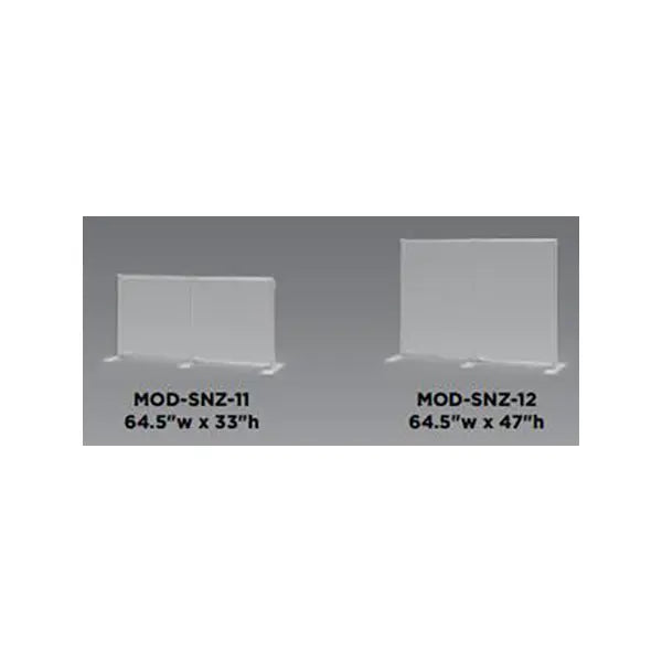 Freestanding Counter Height Sneeze Guards and Barriers | Covid-19 ...