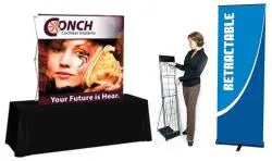 Orbus Premium 8' Hop Up Table Top Display Kit 2 | trade show package ...