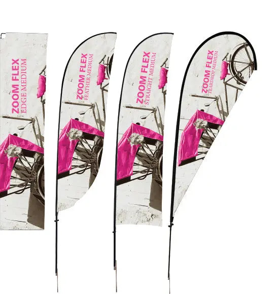 Zoom Flex Indoor / Outdoor Flags | Orbus Outdoor Flutter FLags – Orbus ...