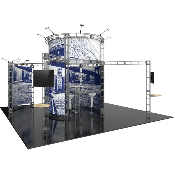 Atlas 20' x 20' Orbital Truss Display - Orbus Displays