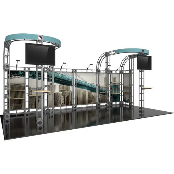 Orbus Trade Show Truss Display System with graphics and options – Orbus ...