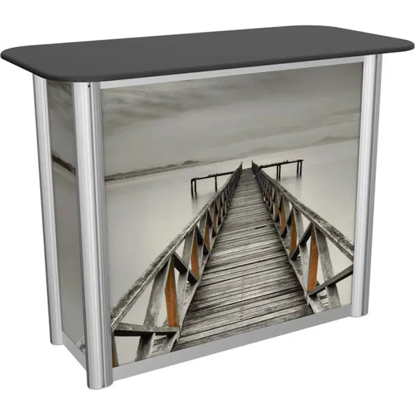 Orbus Linear Pro Display trade show stand-alone counters – Orbus Displays
