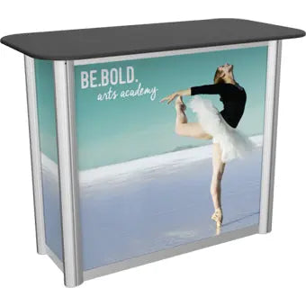 Orbus Linear Pro Display trade show stand-alone counters – Orbus Displays