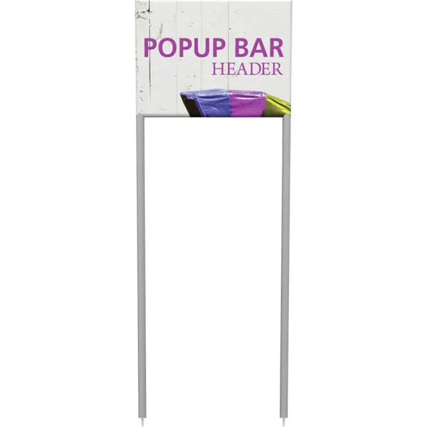 Mini Outdoor Portable Popup™ Bar Header | Orbus Outdoor Display ...